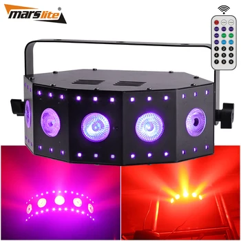 Led Club Disco Light 5x8w Rgb+uv Mulit-color Effect Stage Beam Bar ...