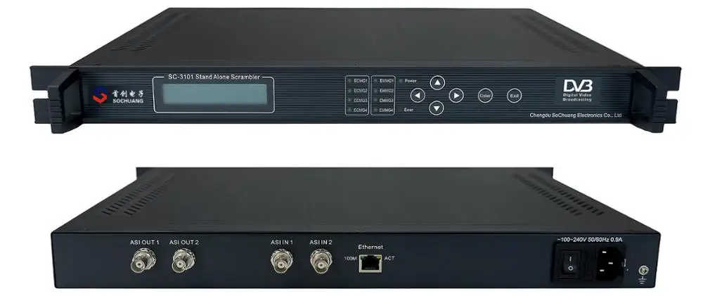 Standard DVB ASI 4 CAS Simulcrypt Encrypt Scrambler