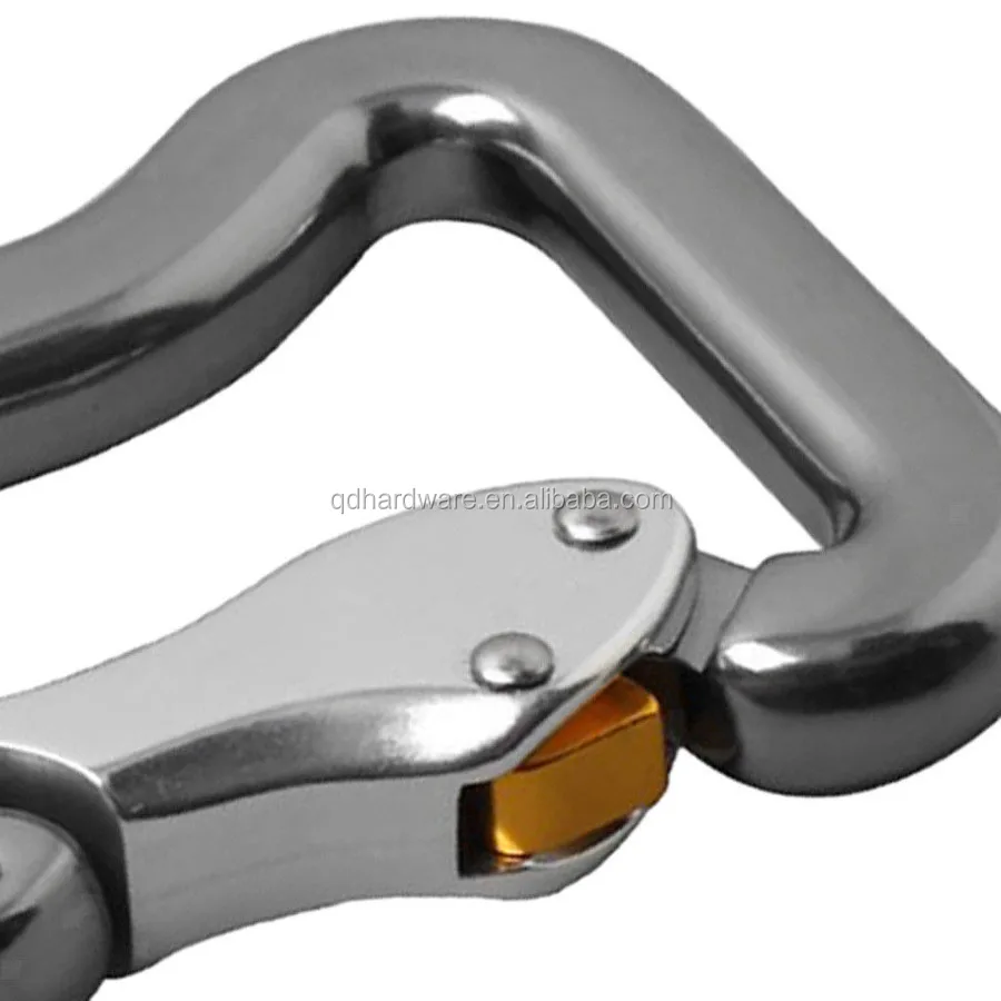 18KN Multiuse Aluminum Climbing Carabiner Clips Hook for Parachuting