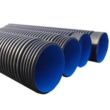 High Quality Double Wall Smooth Interior Hdpe Corrugated 18 12 Inch Plastic Culvert Pipe For ...