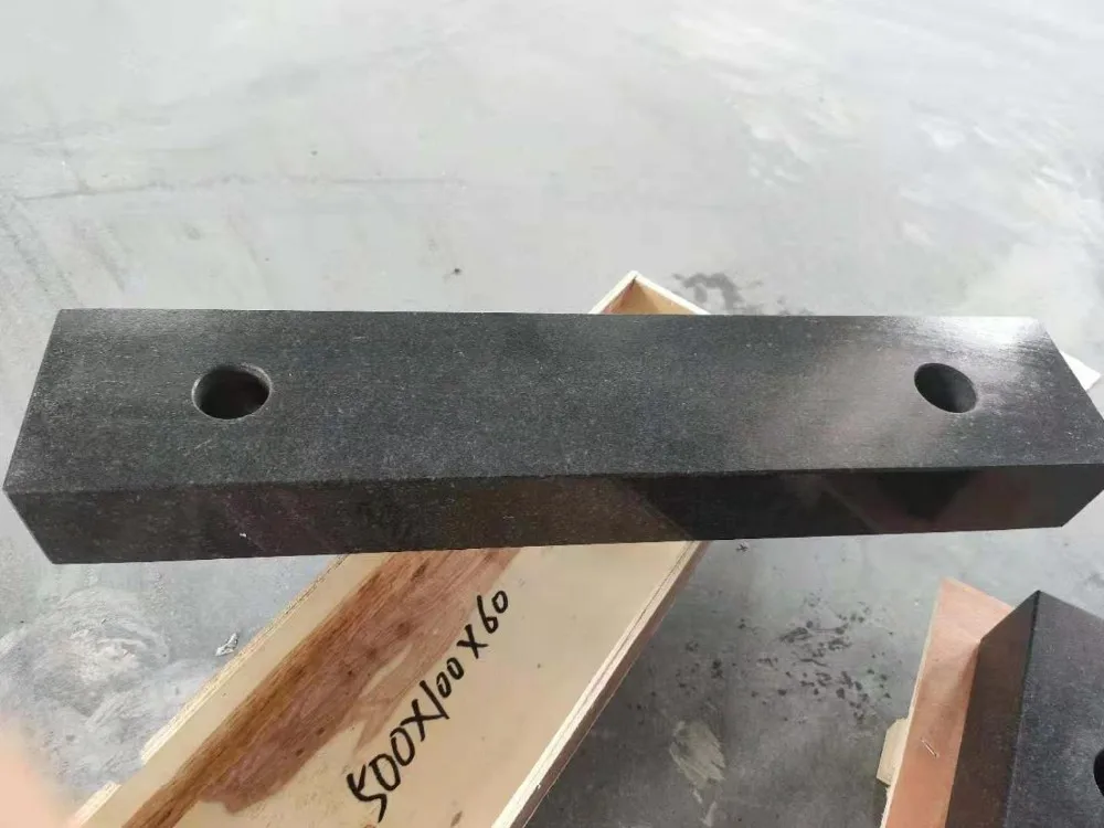 Granite Straight Edge Leveling Gauge - High Precision