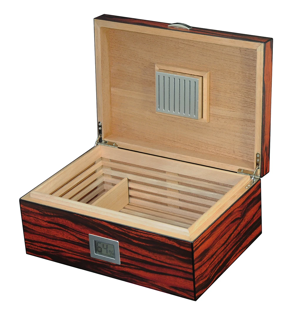 Hot Sales Handmade Custom Made Wooden Humidor Cigar Box For 50 Cigars ...