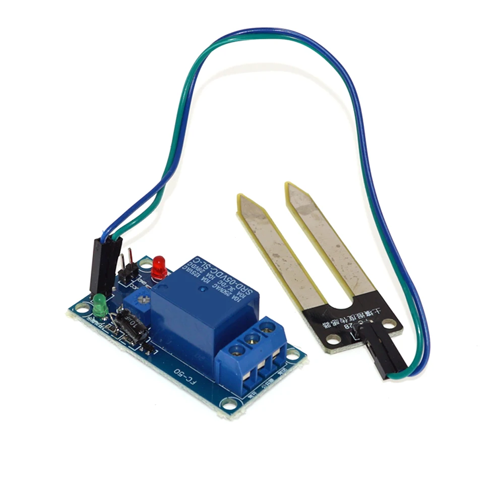 Soil Moisture Monitoring Module Controller Soil Humidity Sensor Relay ...