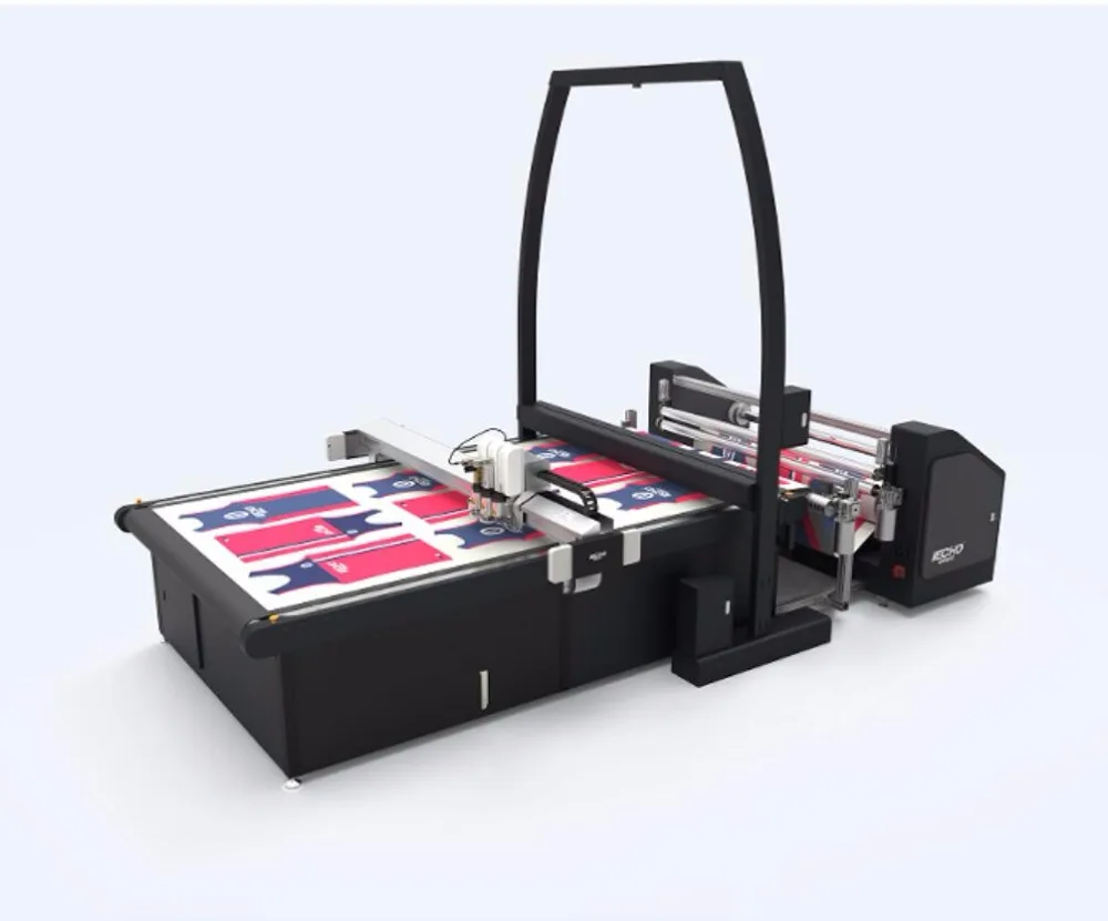 Iecho Cnc Digital Fabric Cutting Machine - Buy Textile Cutter,Fabric ...
