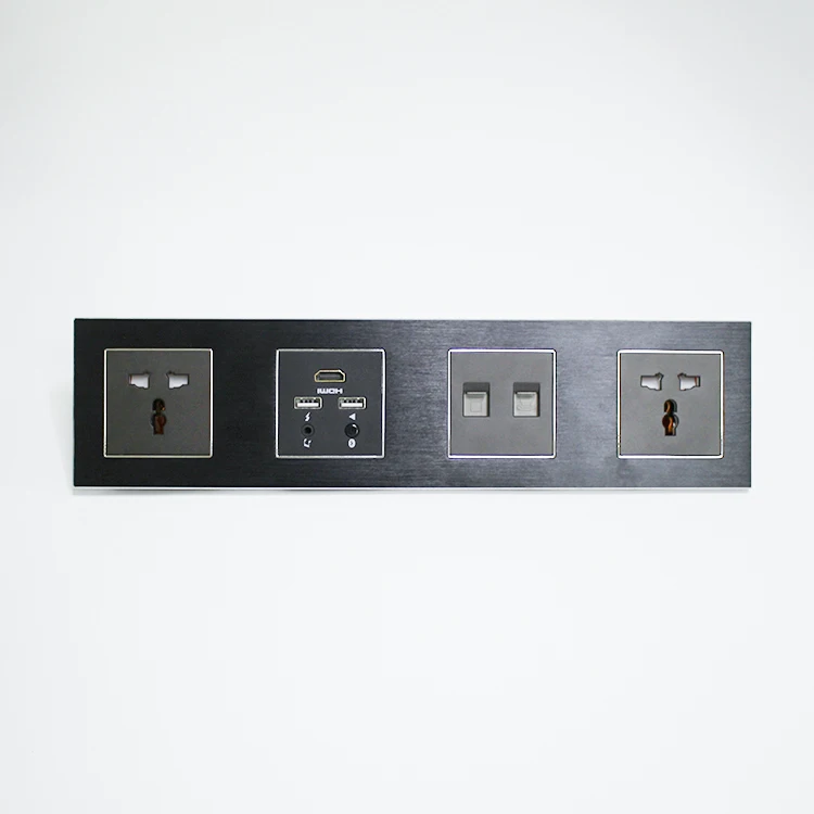 5 Star Hotel Wall Mounted Media Hub with Bluetooth & USB