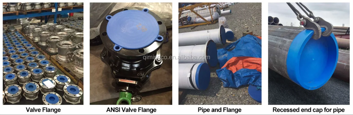 Plastic Pipe End Recessed Cap for Crane Hook - Durable & Dustproof