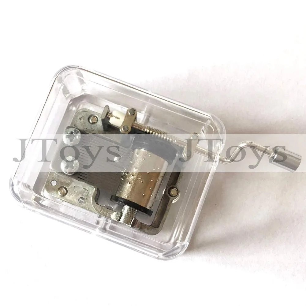 Custom Hand Shake Music Box Unique Tunes Melody Boxes Crafts Stress ...