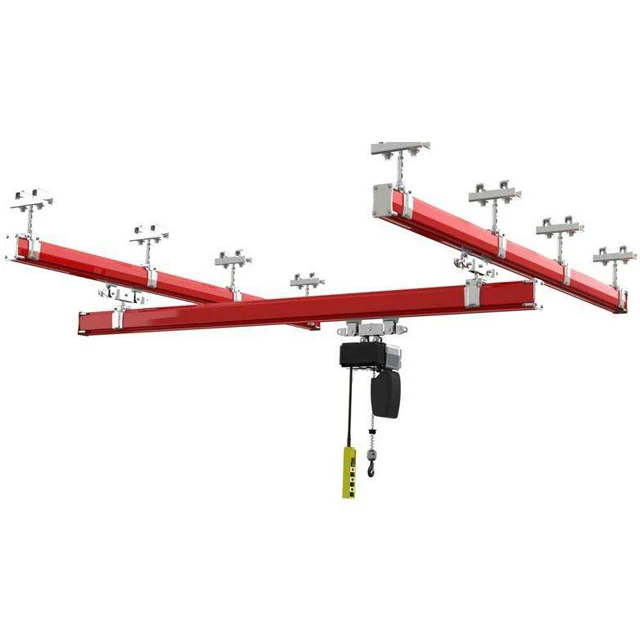 Kbk รางเดียวคานสะพานเครน Kbk ระบบเครนไฟ - Buy Kbk Light Crane ระบบขนาด ...