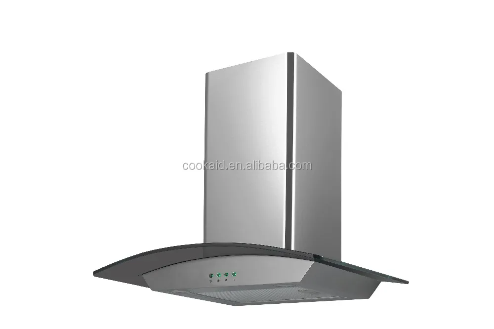 Turbo Air Glass Chimney Kitchen Range Hood - Buy Glass Range Hood,Turbo ...