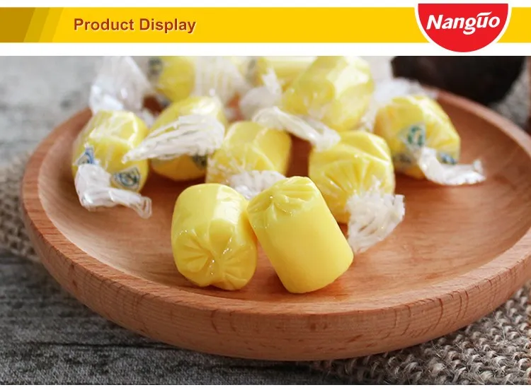Chewy Soft Golden Durian Candy Toffee - Sweet & Fruity