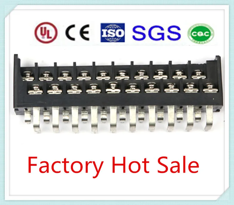 Pcb Double Row Terminal Block 2kds 300v 10a 7.62mm Pitch - Buy Pcb ...