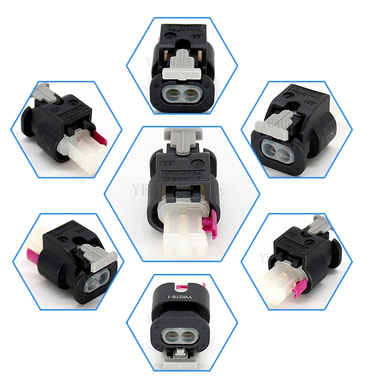 1718648-1 1718647-1 2 Pin Cnkf Pa66 Gf15 Electrical Tyco Automotive ...