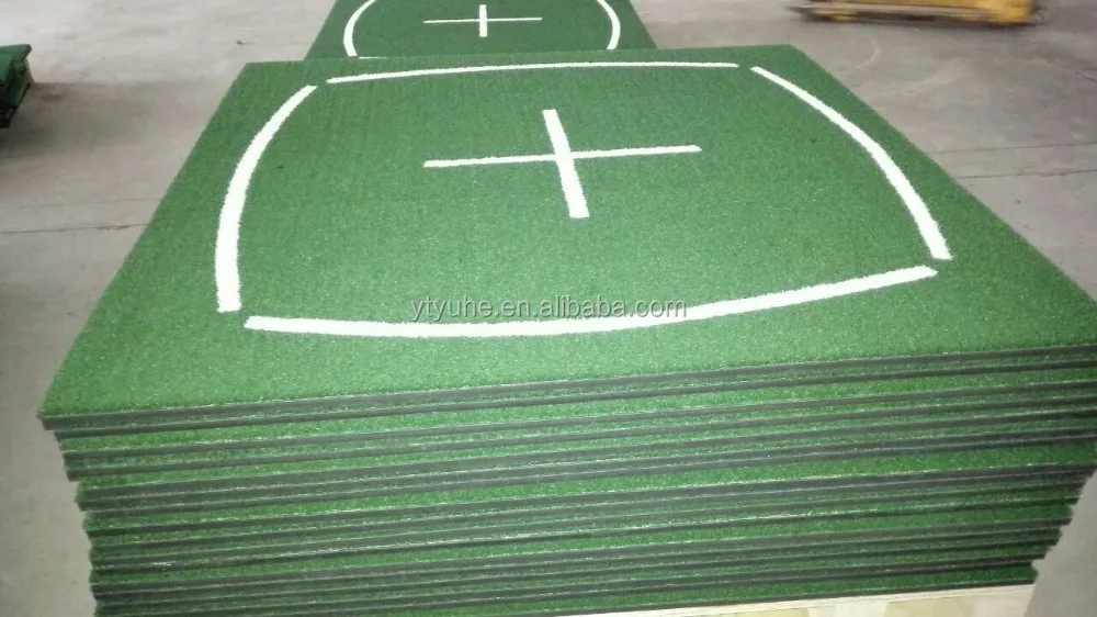 Golf Hitting Mat 1.5mx1.5m 5ft Length Indoor Outdoor Training Chipping ...
