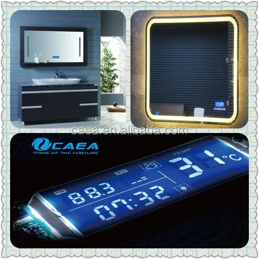 Smart Time Temperature Date Calendar Display Blue Tooth Usb Music Fm ...