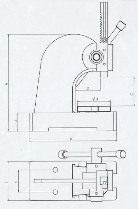 DDP Arbor Press - Deep Drawing Press for Reliable Results