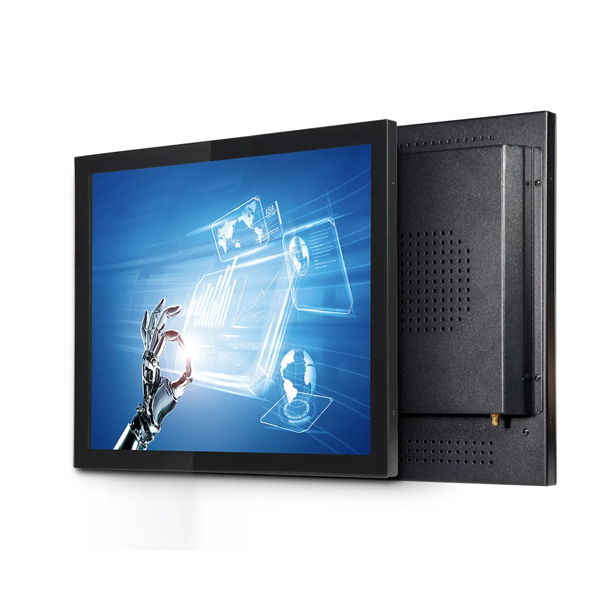 12 13 15 17 19 Inch Rugged All In One Computer,Embedded Waterproof ...