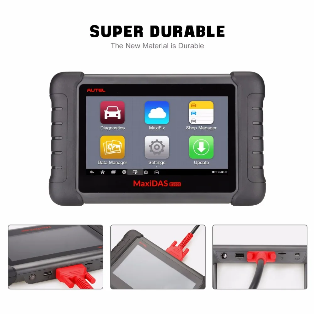 Autel Maxidas Ds808 New Generation Of Maxidas 708 Diagnostic Multi Car ...