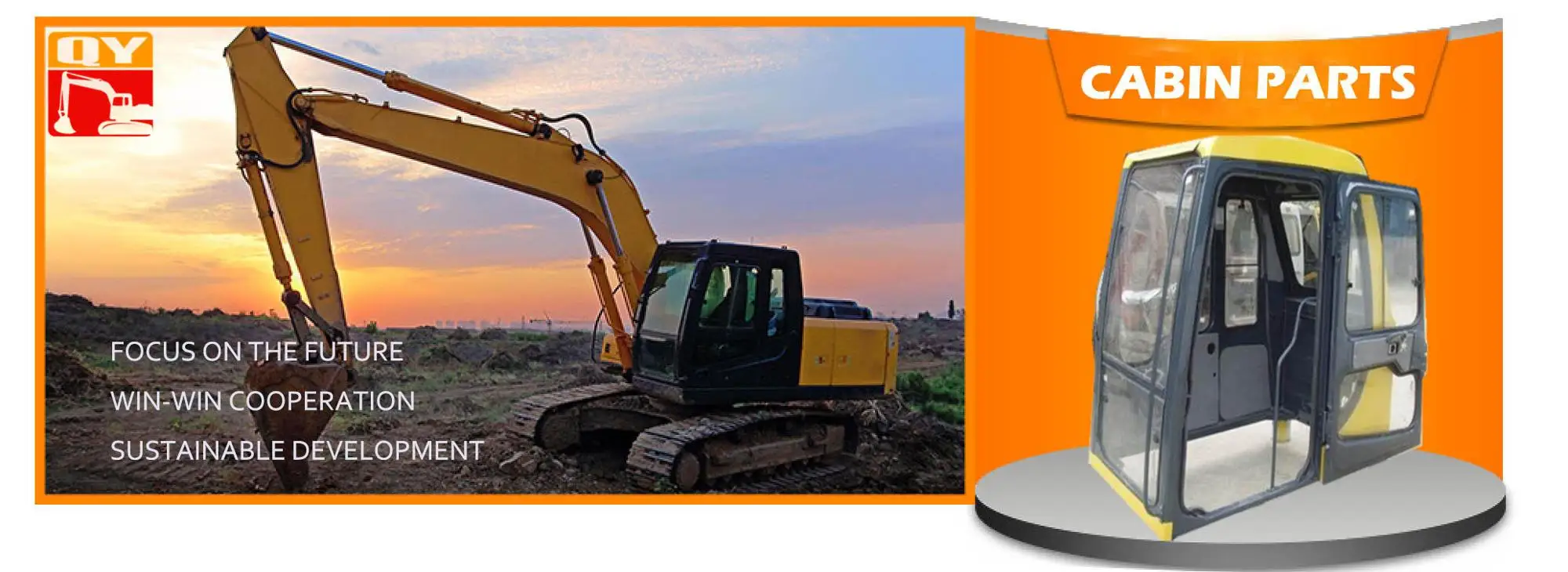 320C Excavator Cab - Durable and Comfortable Operator Cabin