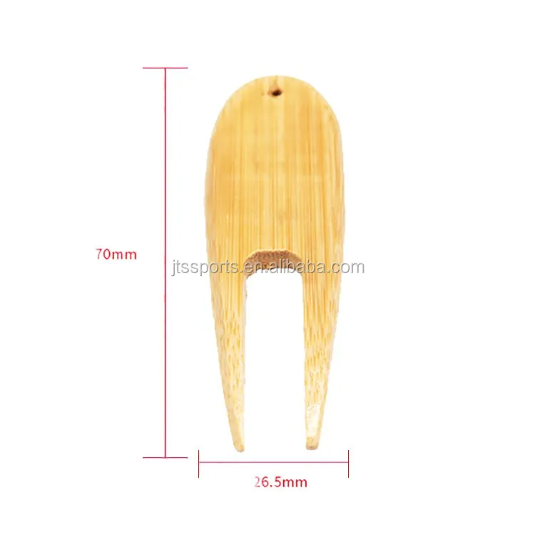 Bamboo Golf Divot Repair Tools - Handmade & Eco-friendly