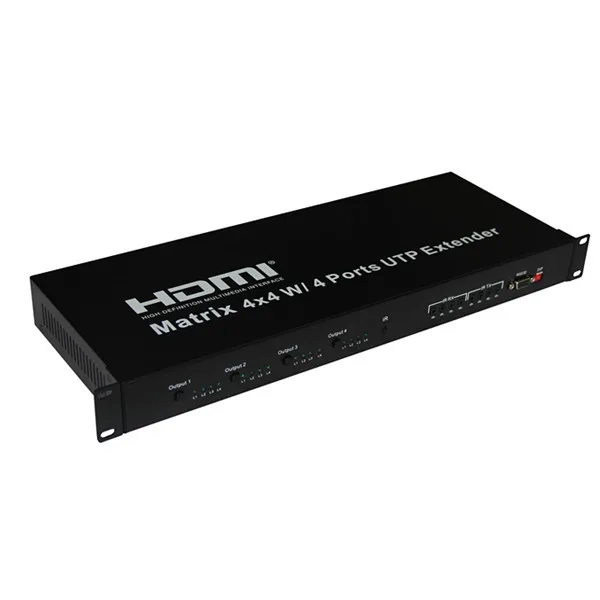4x4 Hdmi Matrix With Isp And Rs232 Port Hdmi Matrix 4x4 With Utp ...