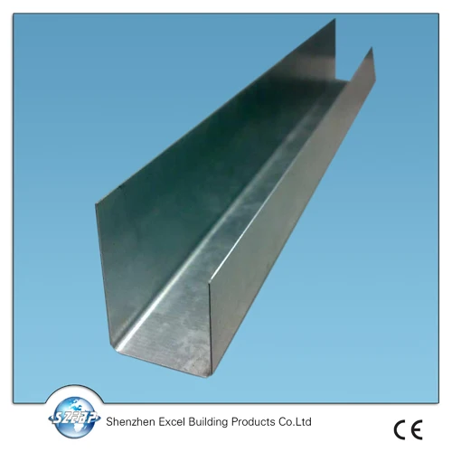 Galvanized Steel U Lintel, Corner Bead for Drywall Partitions
