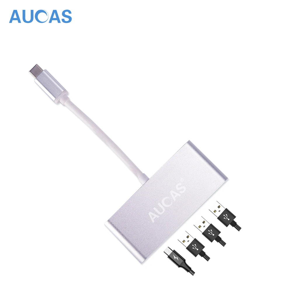 High Quality Network Cable 3 In 1 Type-c To Usb3.0 3 Ports Type-c 3.1 ...