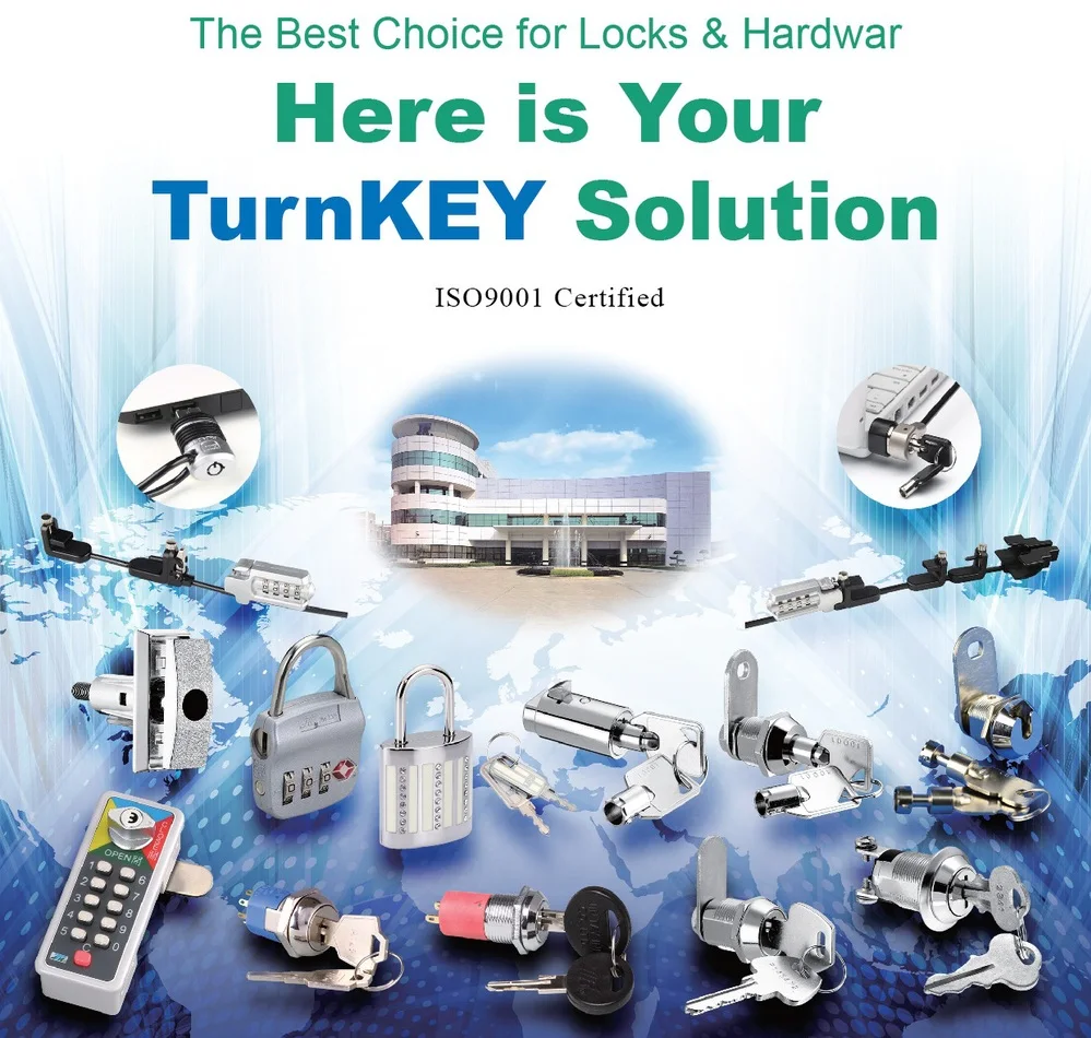 Jtic 19mm High Security Cam Lock - Buy Fixture Display Camlock,Cylinder ...