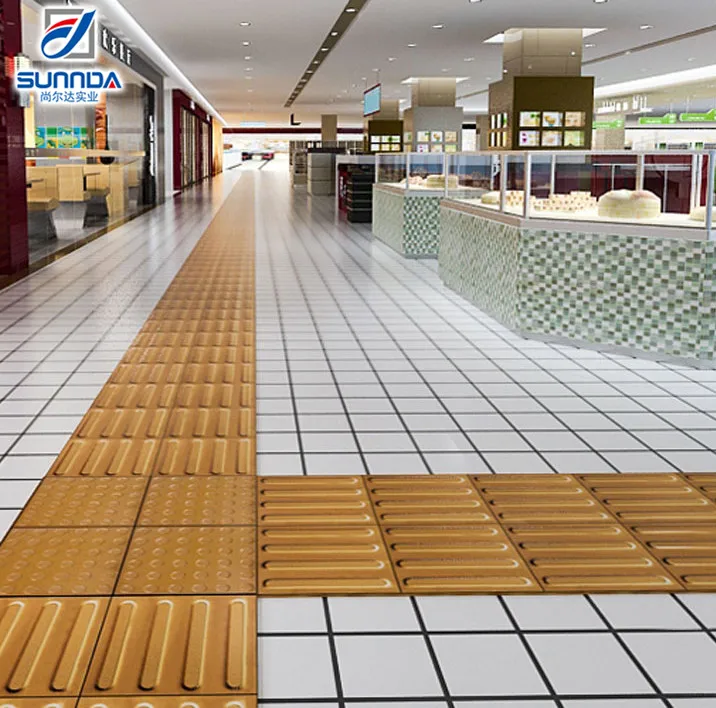 Outdoor Non Slip Ceramic Tiles - Tactile Blind Floor Tiles