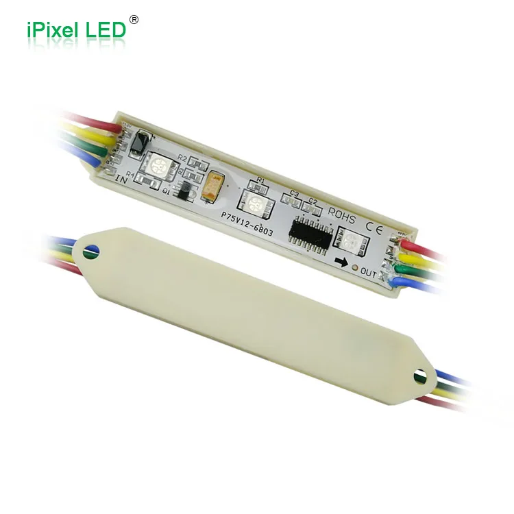 5050 Smd Rgb Led Module Ws2811 Ic 12v,3leds/pcs,Ip65 - Buy Rgb Led ...