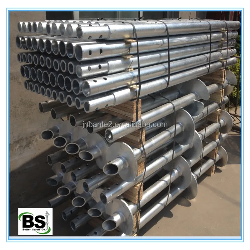 Hot Sale Helical Ground Screw Piles For Mounting Bracket - Buy Hot Sale ...