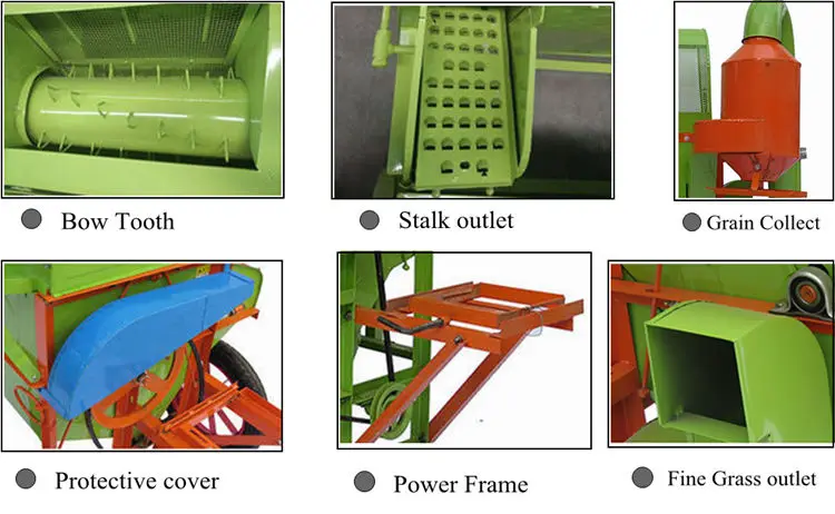 Mini Thresher Manual 10 Small Rice Threshing Machine - Buy 10 Small ...