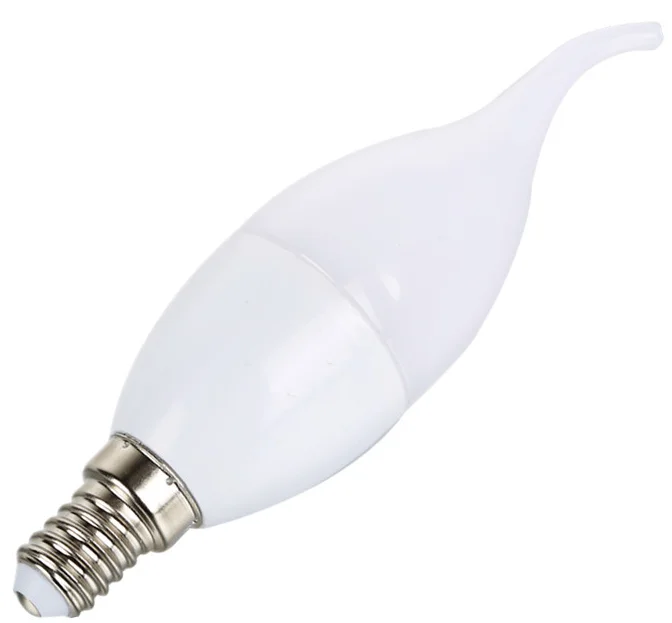 5w Led Light Bulbs C37 Led Bulbs Daylight 4000k 5000k B22 E14 E27 ...