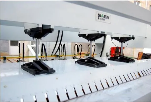 Saga RF Press - Efficient Edge Gluing for Solid Wood Panels