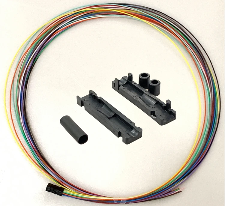 Wirenet Fiber Optic Fan Out Kit - 0.9mm 12 Core Protection