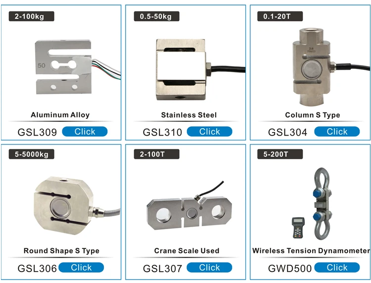 Gsi315w Portable Push Pull Digital Force Gauge With External Load Cell ...
