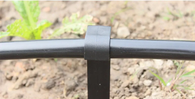 Drip Irrigation System Irrigation Pipe Fittings Tube Hose Stake Support ...