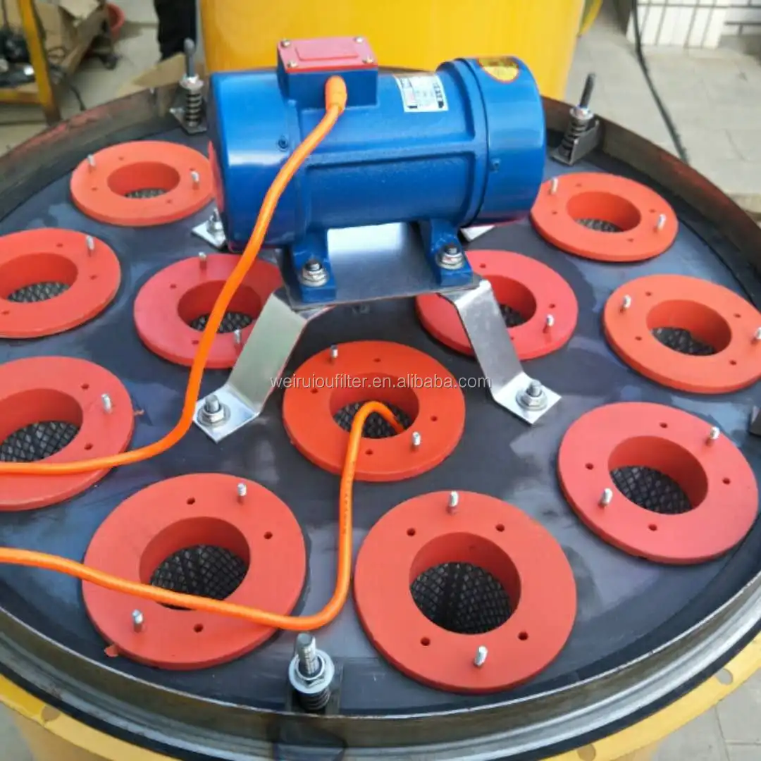 Weiruiou Carbon Steel Cement Silo Filter - 99.9% Efficiency