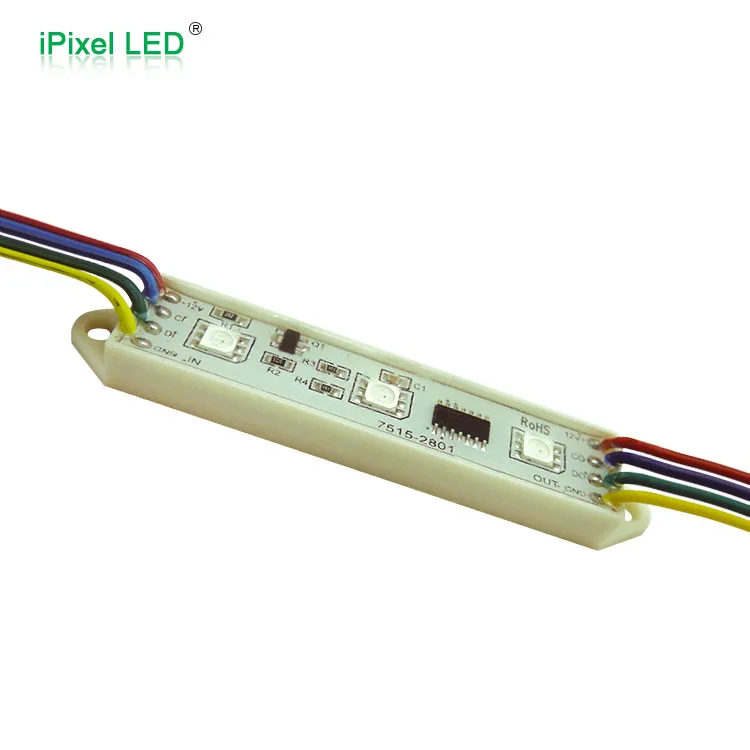 5050 Smd Rgb Led Module Ws2811 Ic 12v,3leds/pcs,Ip65 - Buy Rgb Led ...