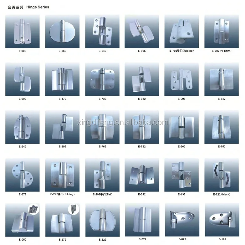Hpl Compact Door Board Hinges Toilet Partition Cubicle Hardware ...