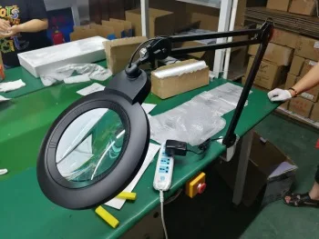 Interchangeable Lenses Professional 9006 Led Magnifier Table Lamps For ...