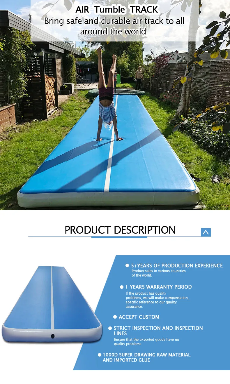 Used Inflatable Jumping Air Tumble Track Australia - 6M, 8M, 12M