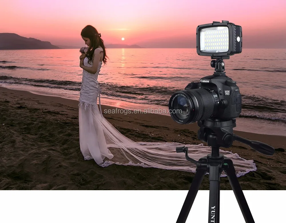 Seafrogs LED Video Light 40M Underwater Camera Light Waterproof LED ...