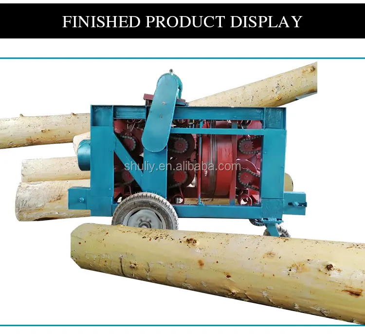 big capacity Eucalyptus Wood Peeling Machine wood peeler tree debarking ...