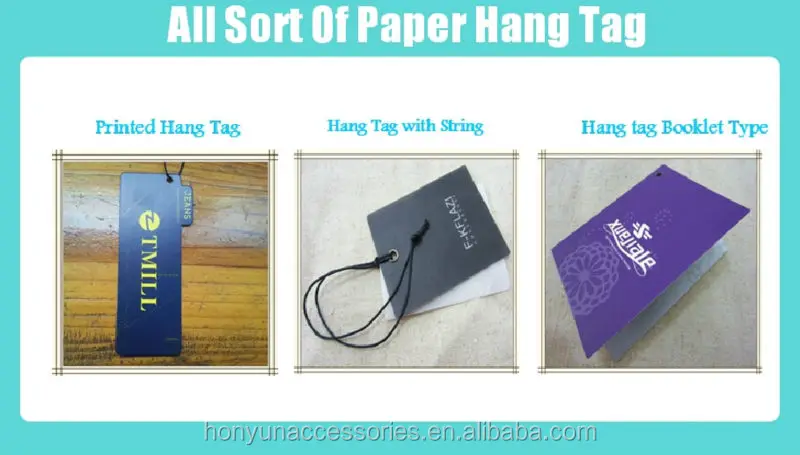 Customized Kids Clothing Hang Tags - Sustainable & Stylish