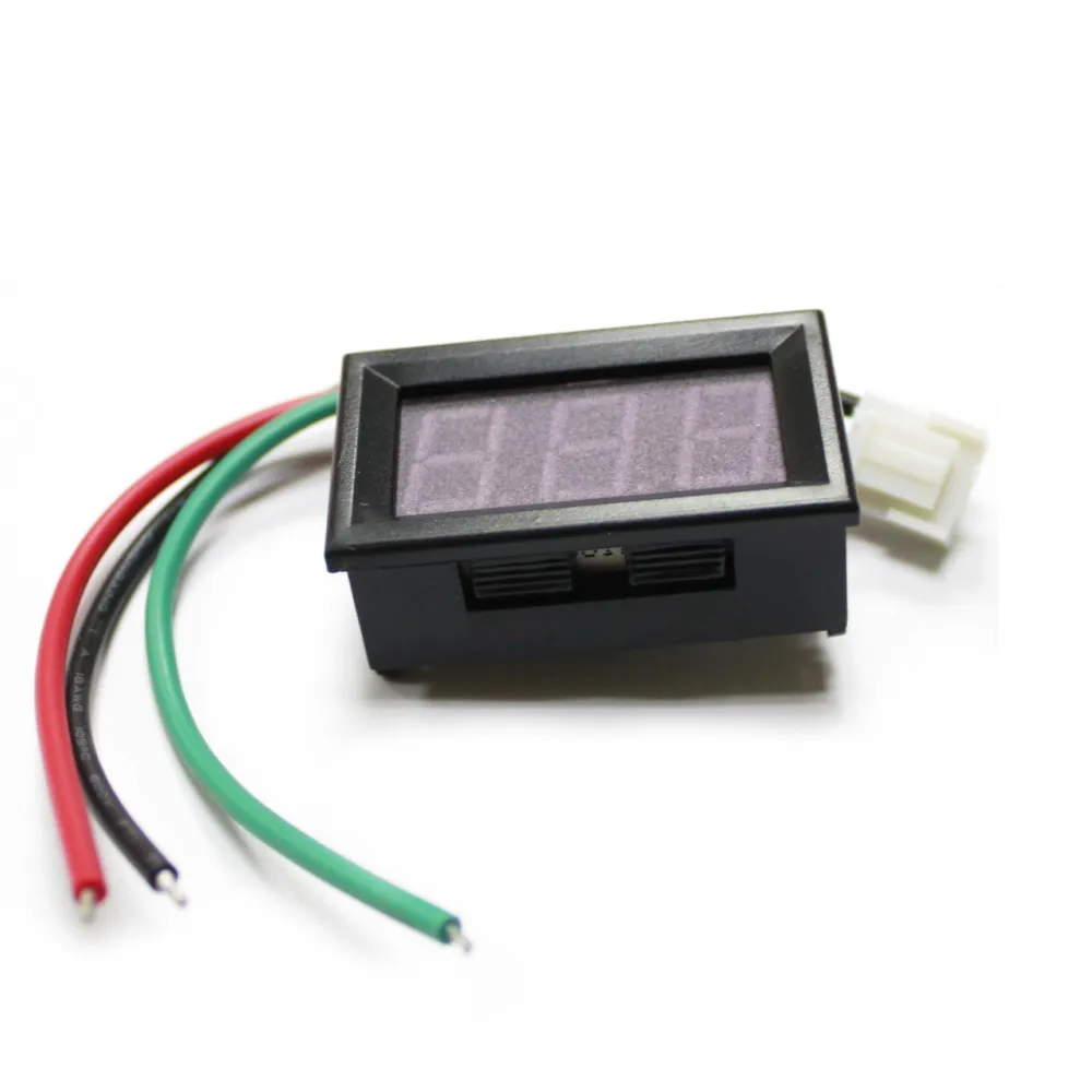 Mini Digital Voltmeter Ammeter Dc 0-100v 10a Panel Amp Volt Gauge ...