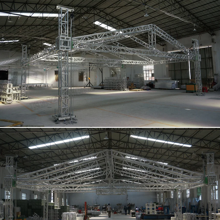 Outdoor Stage Design Aluminum Truss System With Pvc Tarpaulin Roof ...