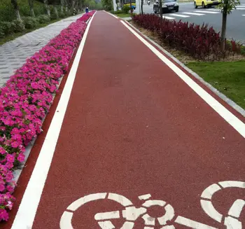 Color Asphalt Coating Micro Overlay Asphalt Pavement - Buy Asphalt ...