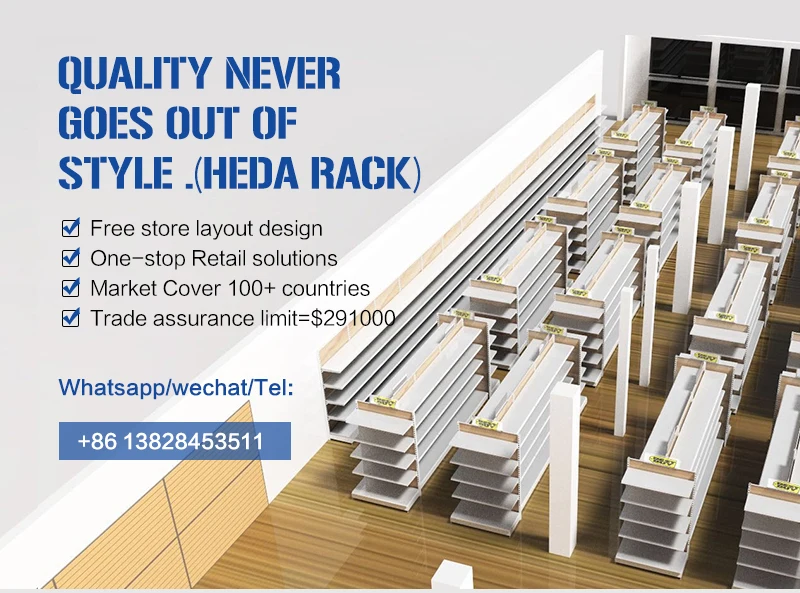 Department Store Free Standing Shelving/convenience Store Shelving ...