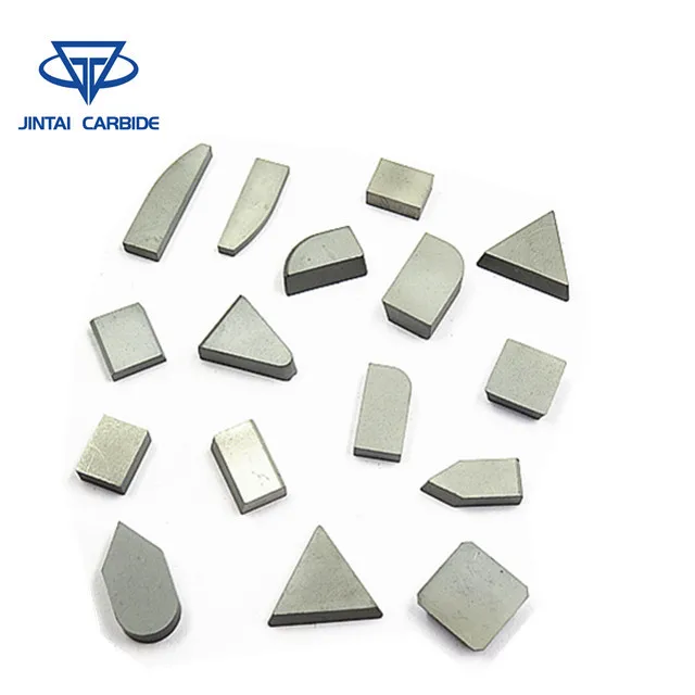 Zhuzhou Brazed Tips Yt14 A430, Tungsten Carbide Bit Yg6 H10 Cemented Carbide Brazed Tips ...