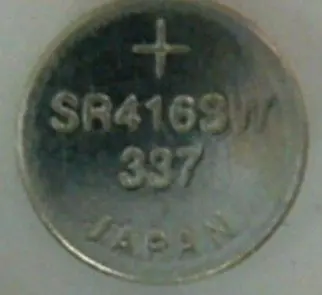 Sr416sw Sr416 337 1.55v Silvery Oxide Battery Sr44 Sr416 - Buy Sr416sw ...